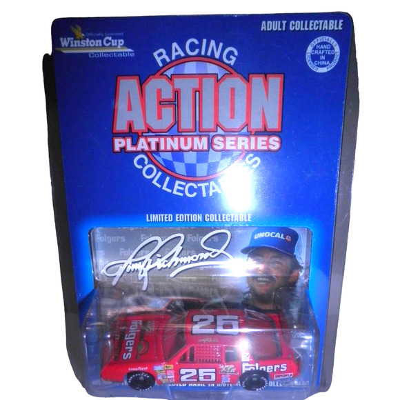 Nascar | Toys | Tim Richmond 25 Folgers 987 Chevy Monte Carlo Action ...